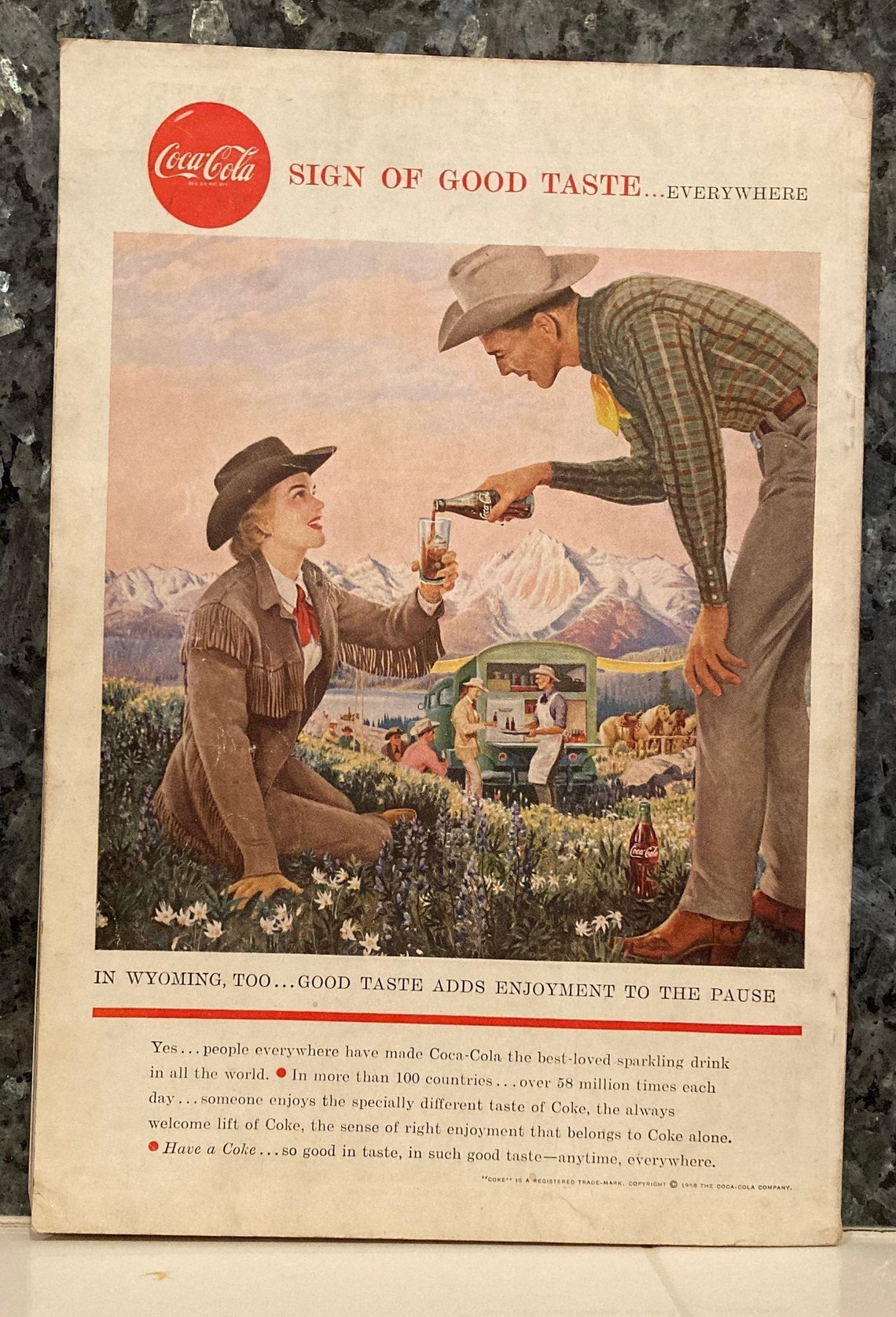 1958 National Geographic Magazines - Etsy