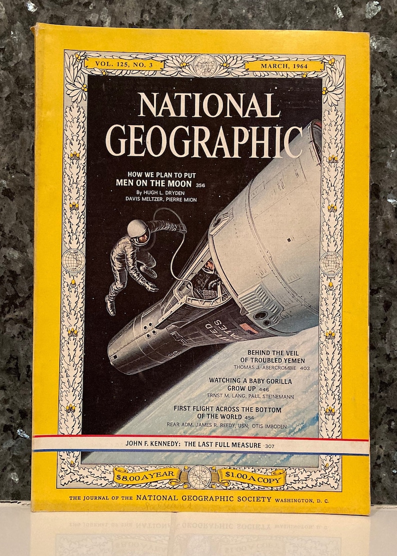 1960-1964 National Geographic Magazines - Etsy