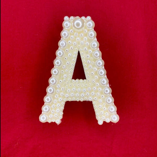 Pearl Iron on Letters - Etsy