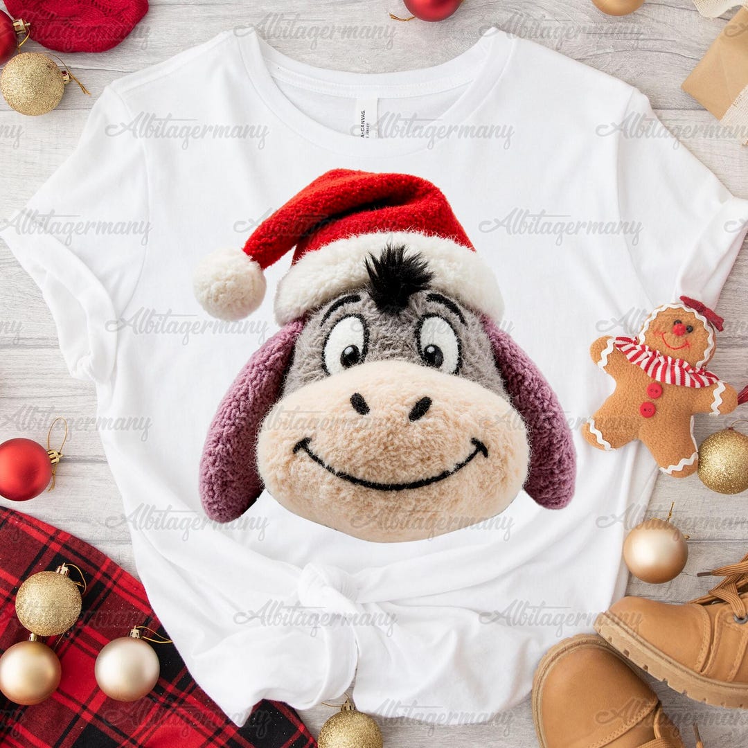 Christmas Donkey Faux Yarn Png, Latch Hook Yarn Crochet Cartoon Png ...