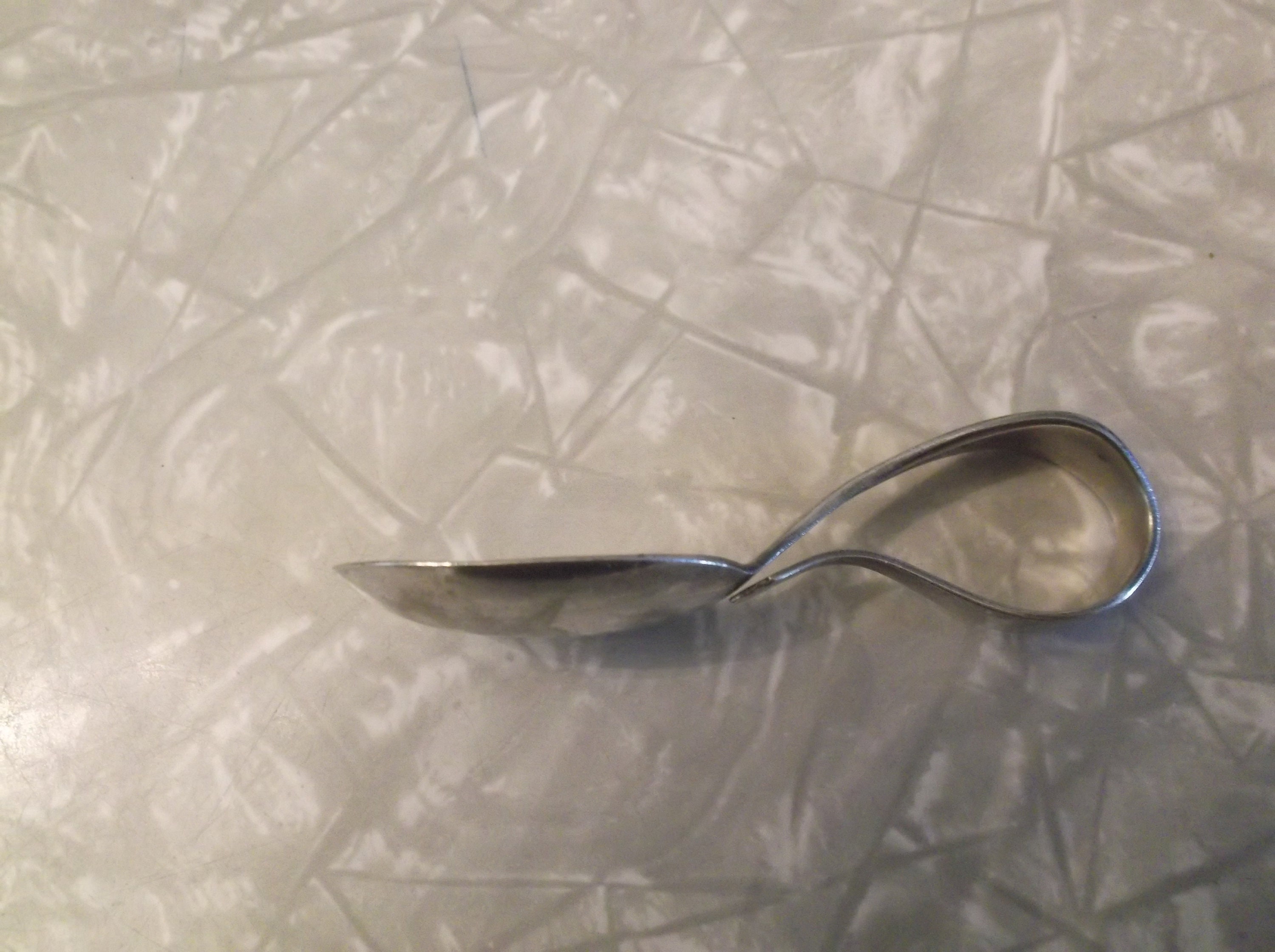 Vintage Imperial Silverplate Curved Baby Spoon With Baby and Stars ...