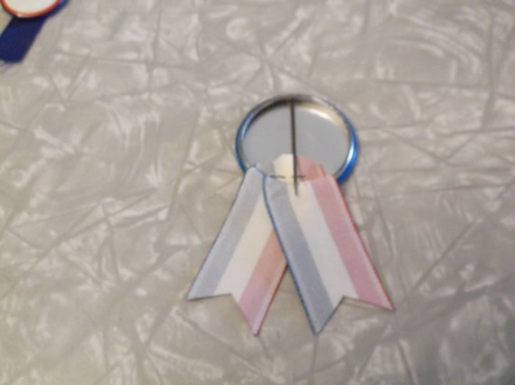 Vintage Jimmy Carter Inauguration Pin with Ribbon 1977 - Gem