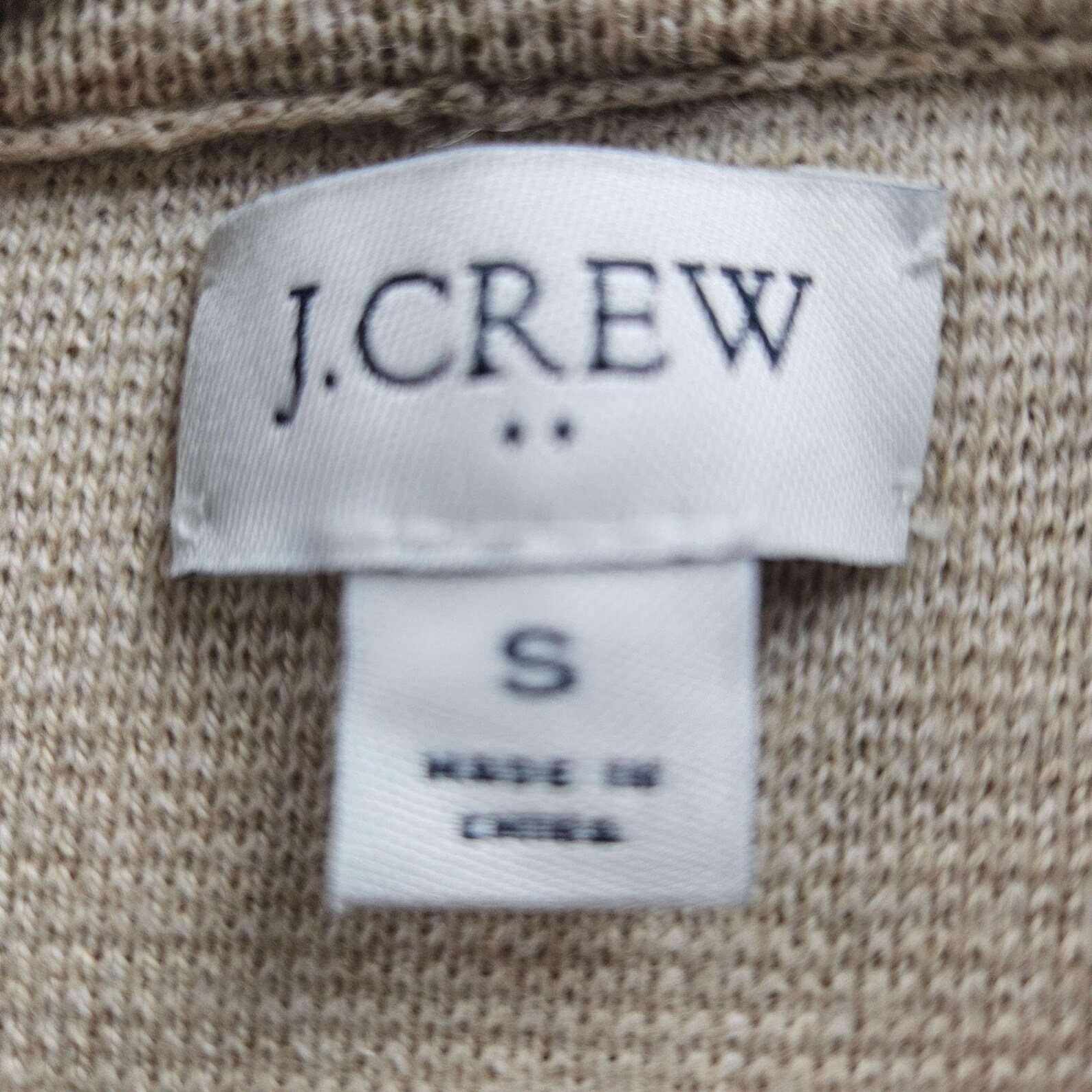 Re-imagined by J Crew Sweater Jacket Size S Cream Color Classic ...