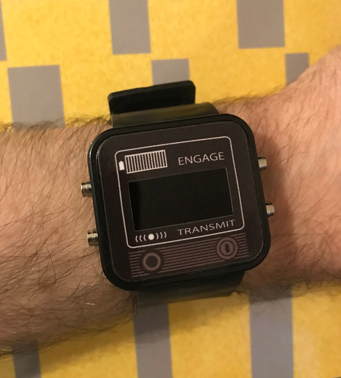 Knight Rider KITT Comlink Inspired Digital LED Watch | Etsy