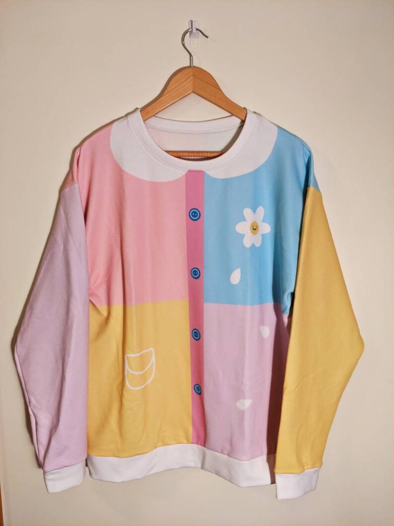 Pastel Colorblock Daisy Clowncore Kidcore Kawaii Harajuku - Etsy