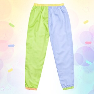 Pastel Rainbow Colorblock Unisex Track Pants - Etsy