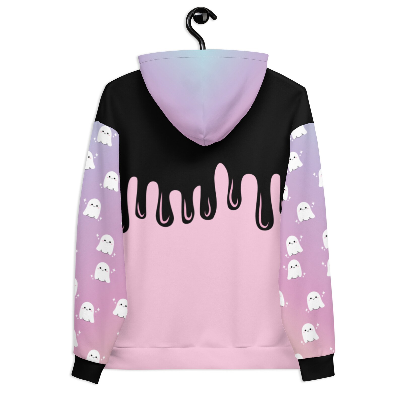 Pastel Goth Spooky Cute Ghost Halloween Kawaii Pink and Black - Etsy