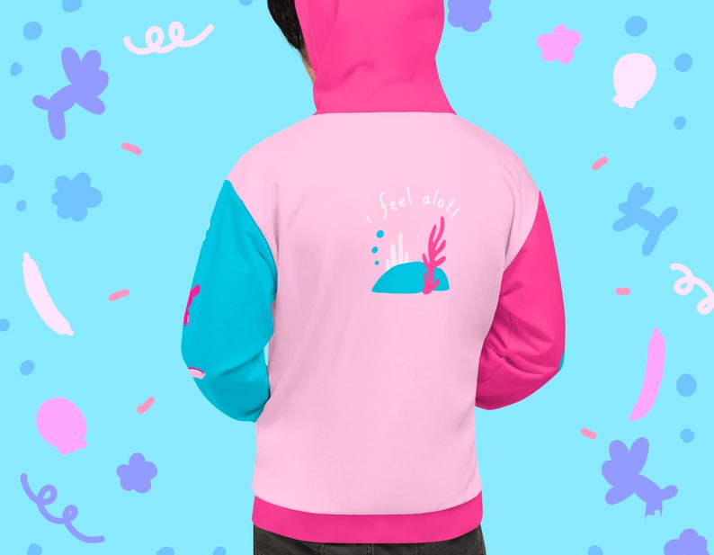 Axolotl Colorblock Kidcore Clowncore Balloon Animal Comfy Cozy - Etsy