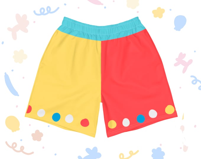 Big Top Circus Clowncore Shorts Kidcore Men's Sized - Etsy