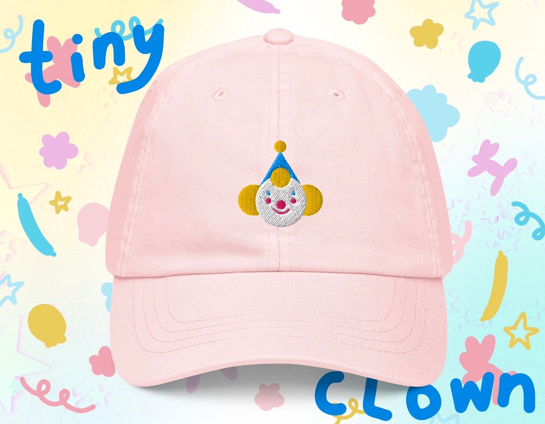 Lil Clown Embroidered Pastel Clowncore Dad Hat - Etsy