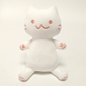 Cute Noodlecat Plushie With Removable Hoodie | Positivity Gift | Have a ...