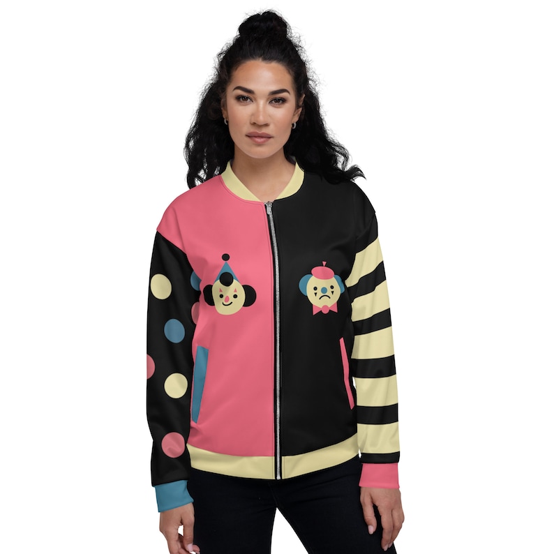 Clown Vs Mime Clowncore Primary Colorblock Vintage Colorway - Etsy