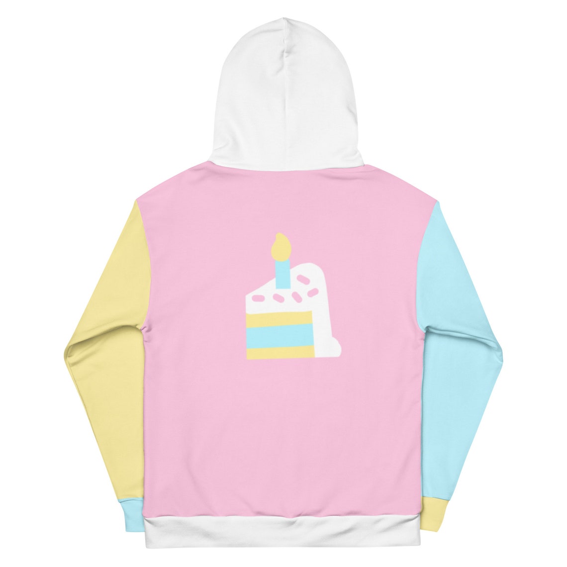 Happy Birthday Noodlecat Confetti Pastel Colorblock Fairy Kei - Etsy