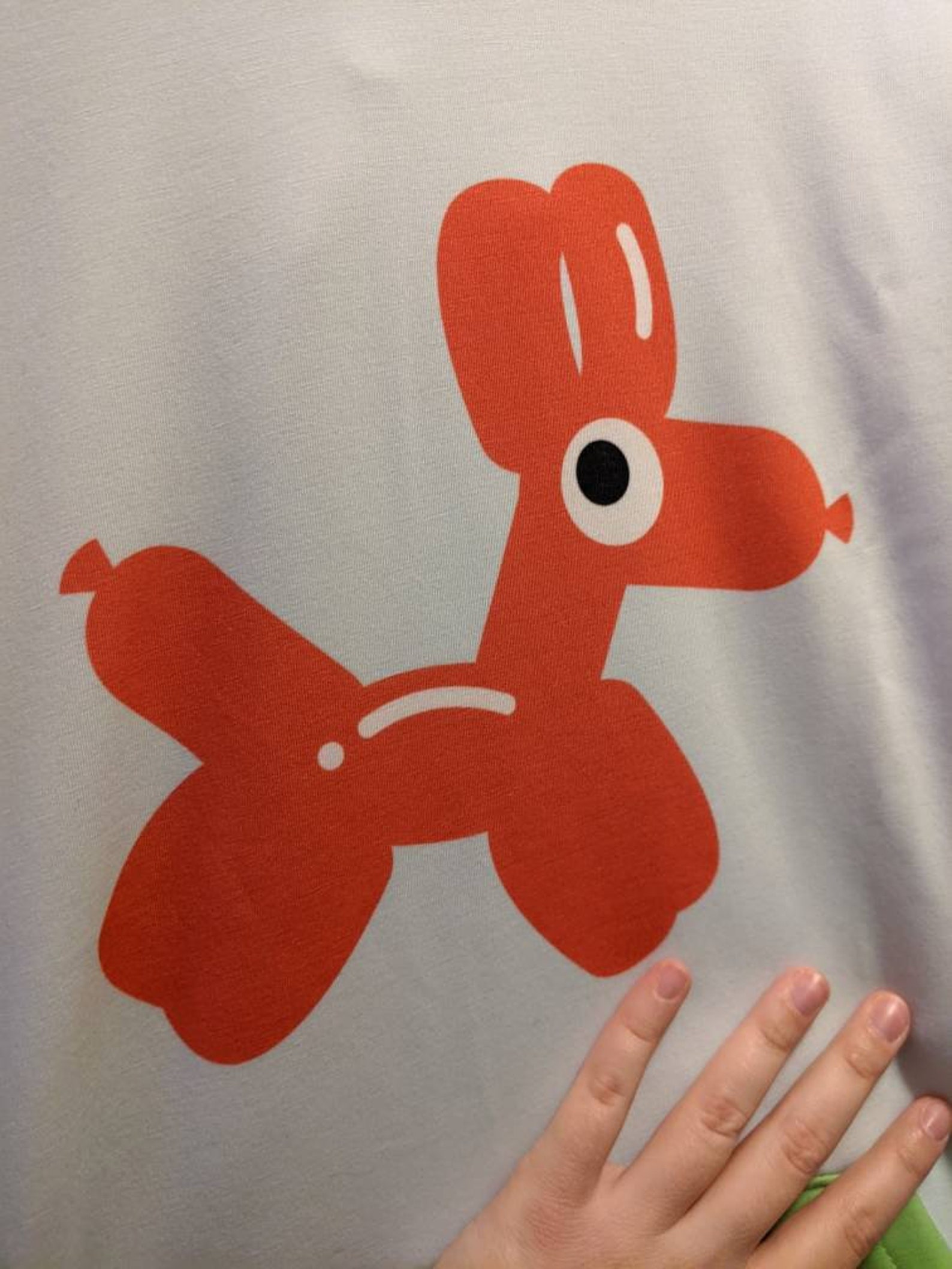 Balloon Dog Kidcore Primary Colorblock Unisex Hoodie - Etsy