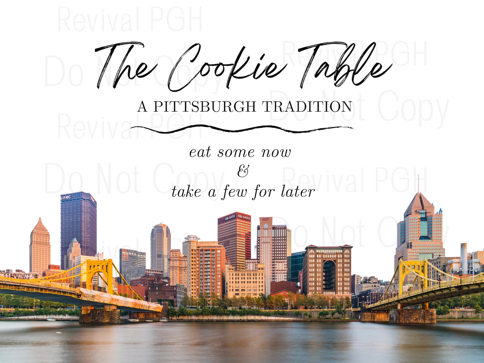 Pittsburgh Cookie Table Tradition Wedding Sign - Etsy
