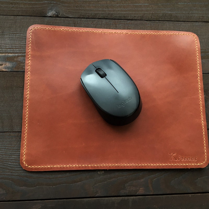 Leather Mouse Pad - Etsy