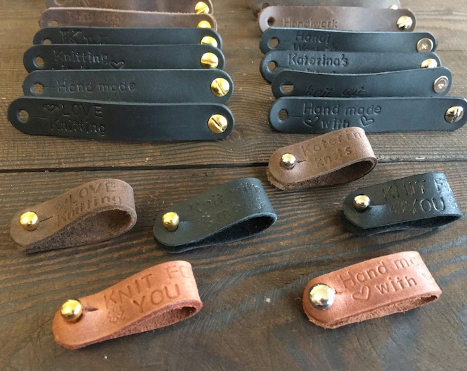 Long and Skinny Tags for Knitted Items,, Labels for Handmade Items ...