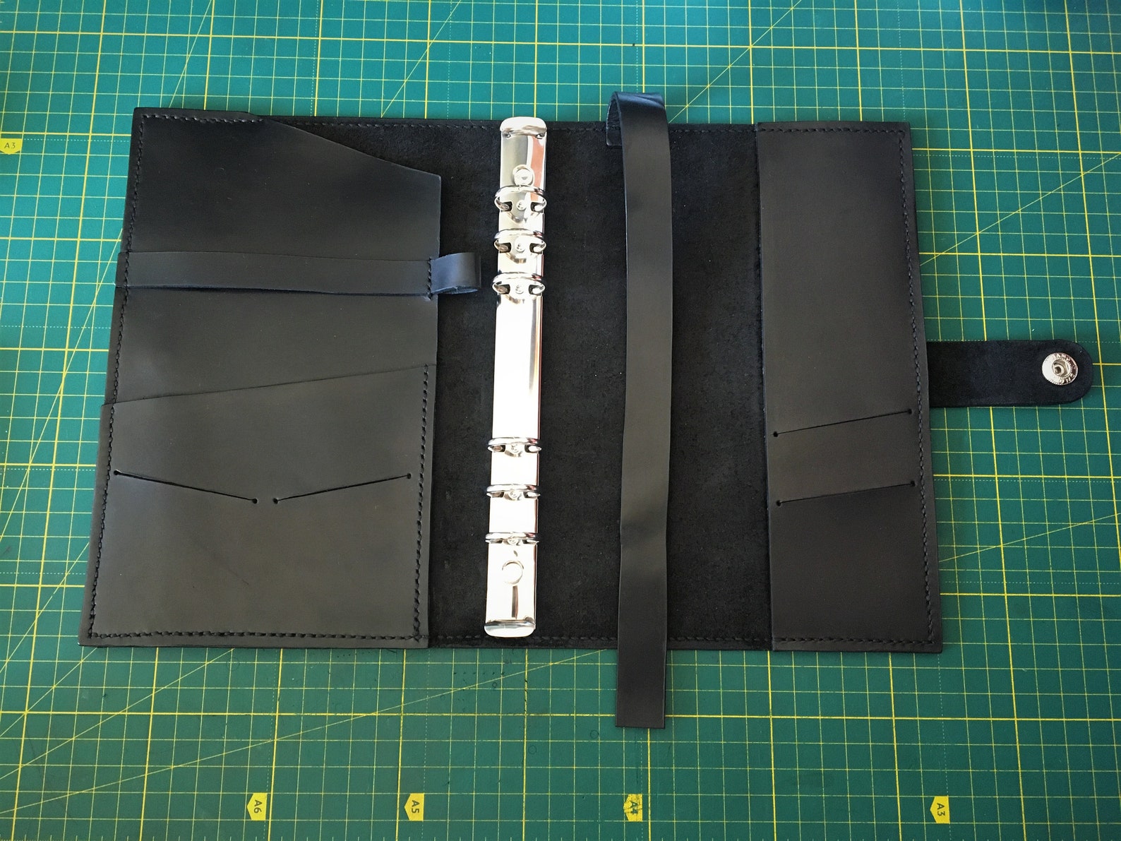 Refillable Leather Journalleather Binder Coverleather Binder - Etsy