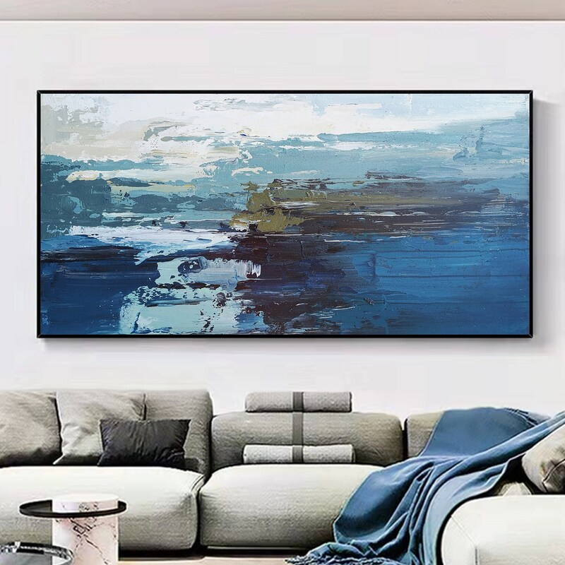 Cobalt Blue Wall Art - Etsy