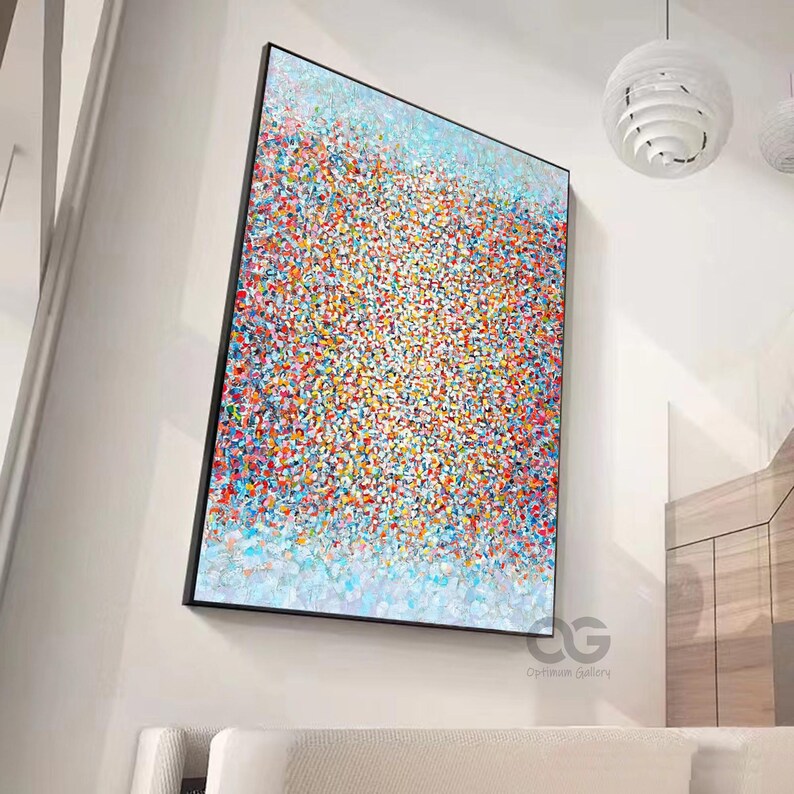 Jackson Pollock Painting Extra Large Canvas Art Pollock Style Wall ...