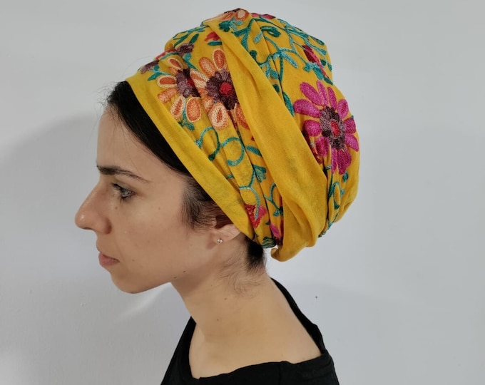 Jewish Tichel, Jewish Headcovering, Head Scarf ,headband Tichel ,snood ...