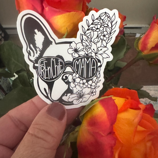 Frenchie Dog Stickers - Etsy