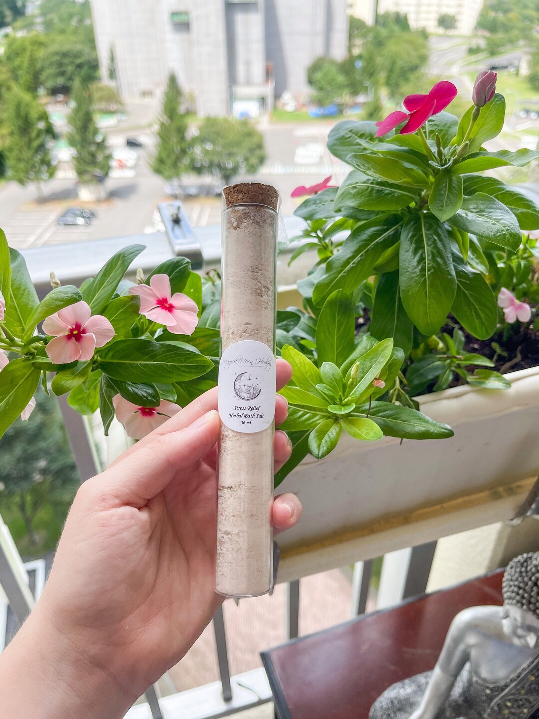 Bath Salt Tube 36 Ml, Self Care Bath Salts, Mystery Crystal, Healing ...