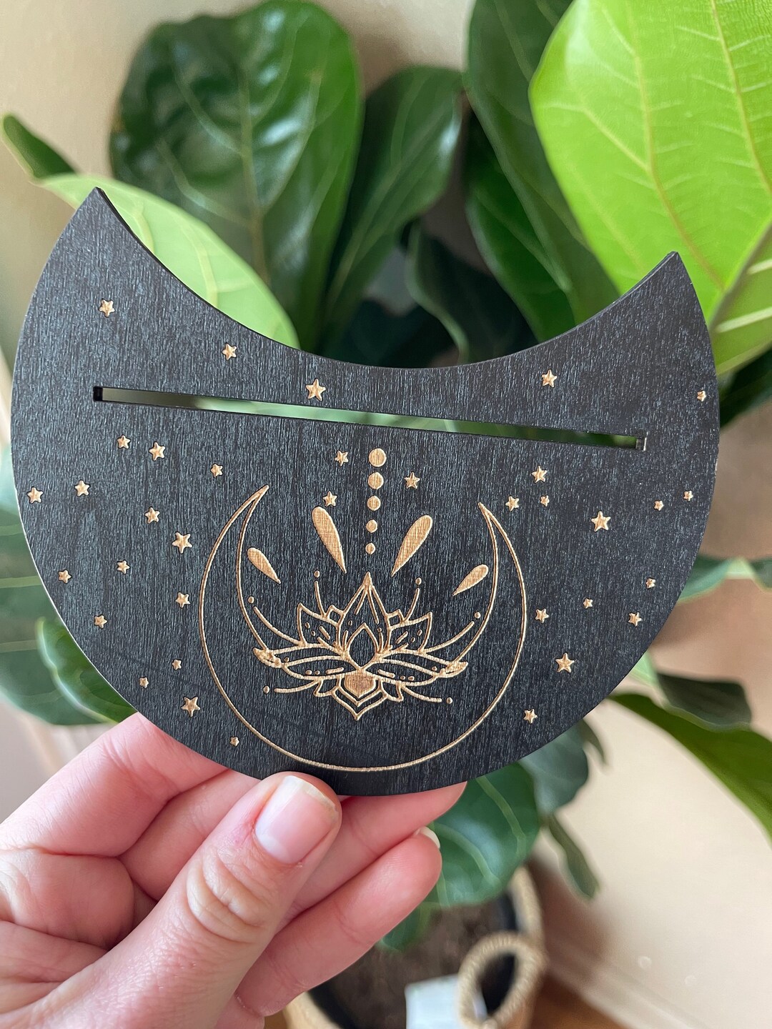 Oracle Card Stands, Lotus Card Stands, Metaphysical Gift, Affirmation ...