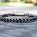 Mens Bracelet, Chain Bracelet, Retro Magnetic Clasp Stainless Steel ...