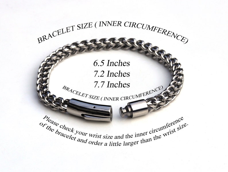 Personalized Gift for Him, Mens Bracelet, Custom Bracelet Men ...