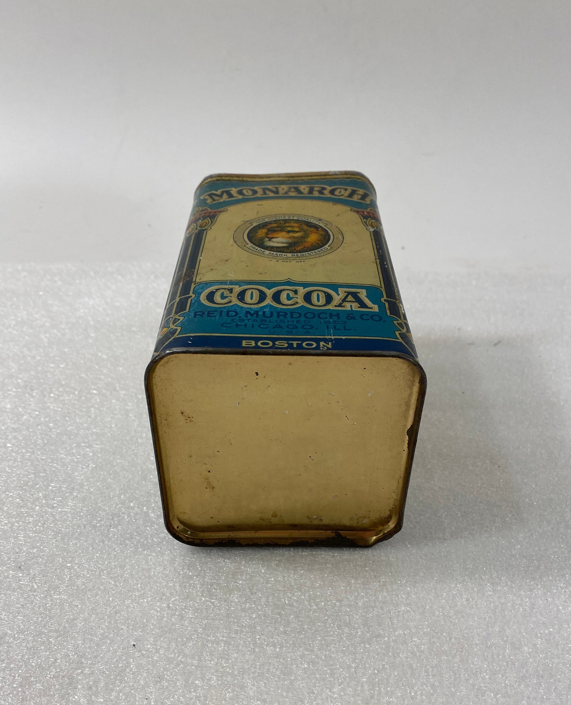 Monarch Cocoa Tin - Etsy