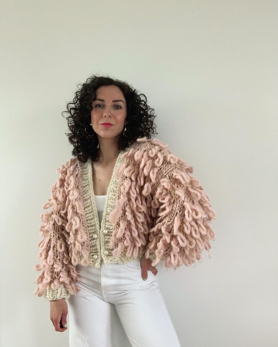 The Loopy Cardigan - Etsy