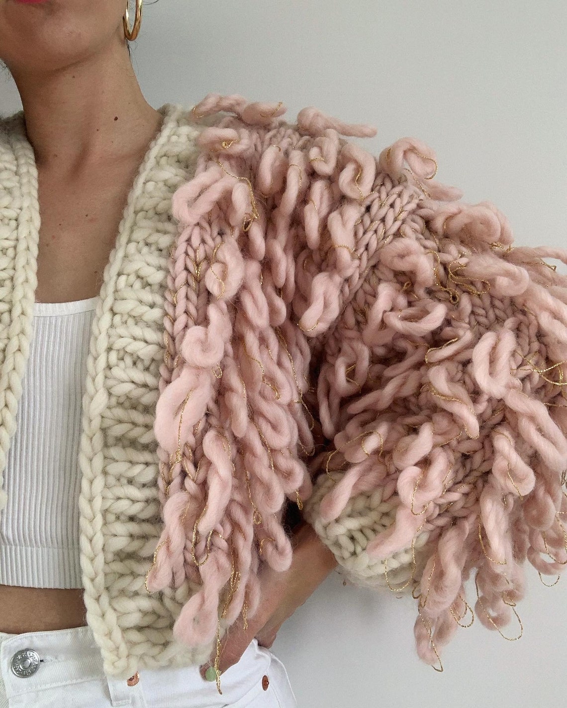 The Loopy Cardigan Knitting Pattern - Etsy UK