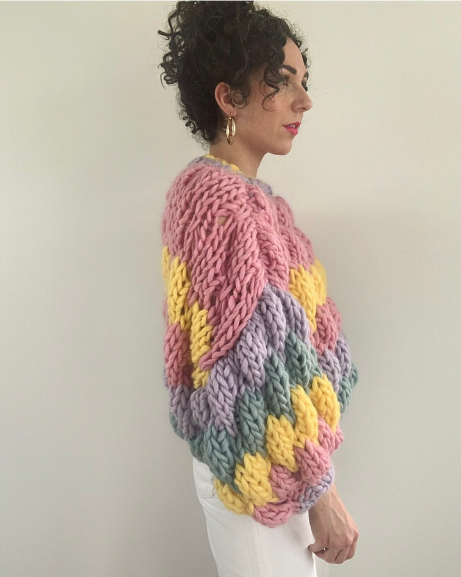The Bubble Jumper Knitting Pattern - Etsy Australia