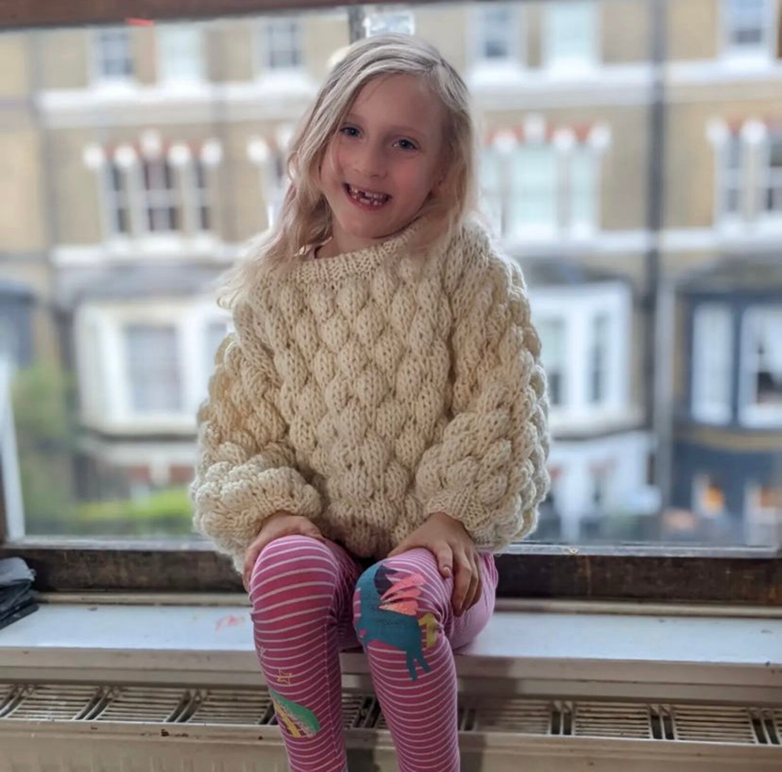 The Mini Bubble Jumper Knitting Pattern - Etsy