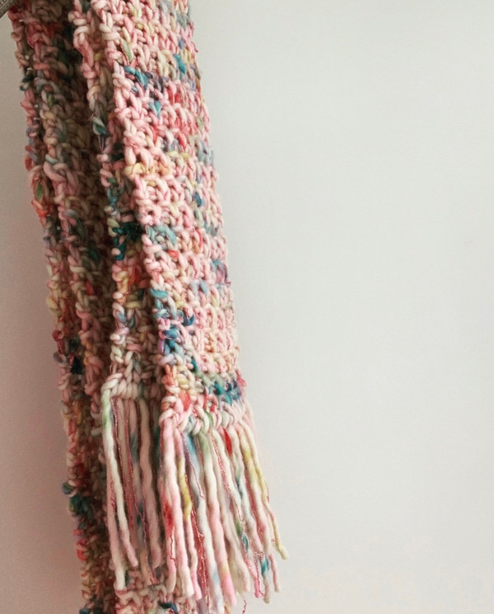 Super Chunky Scarf Knitting Pattern - Etsy