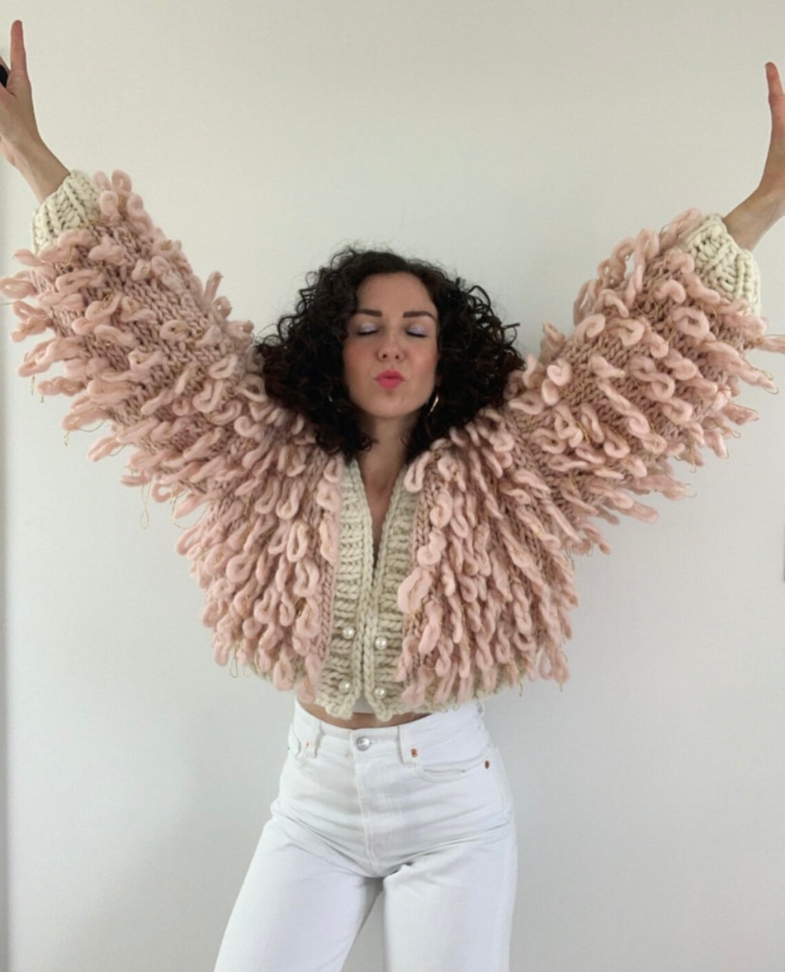 The Loopy Cardigan Knitting Pattern - Etsy UK