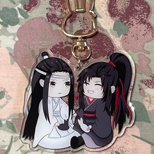 Cute Chibi MXTX Couples Acrylic Keychains - Etsy