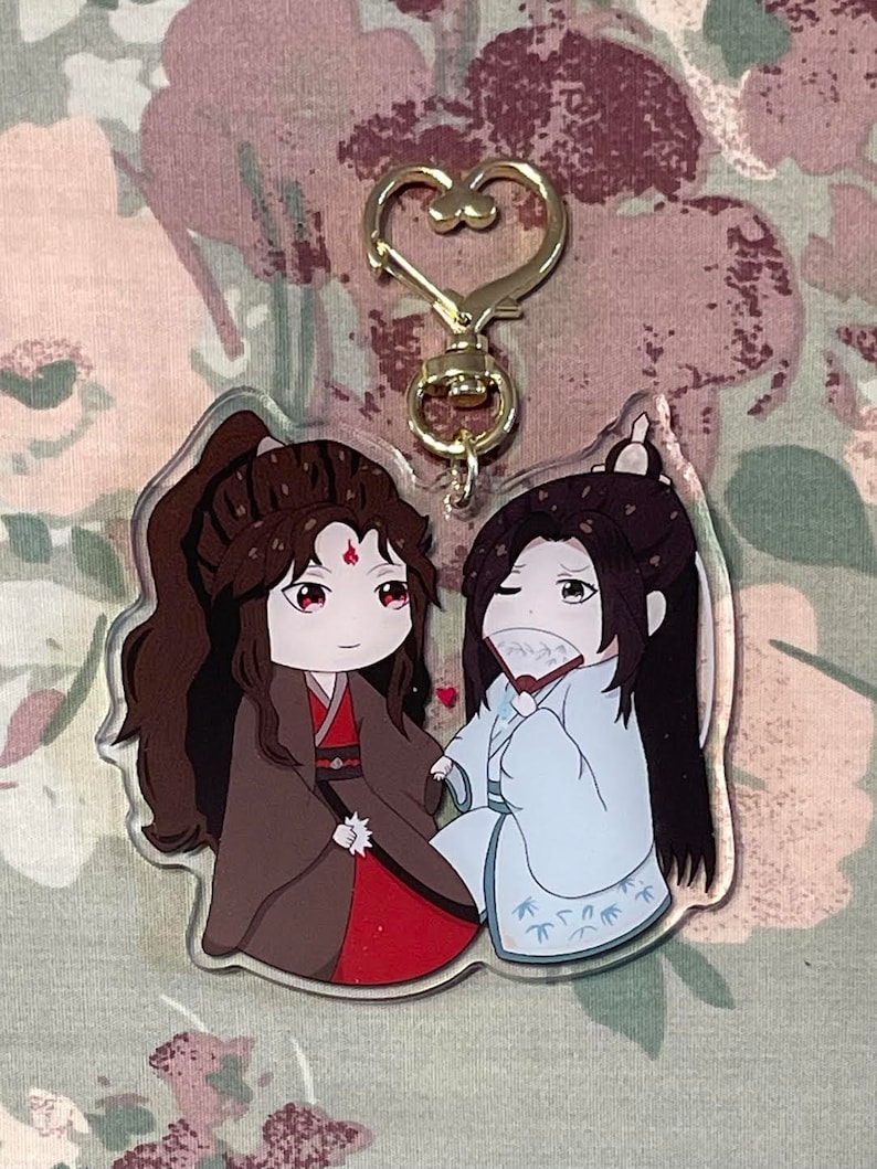 Cute Chibi MXTX Couples Acrylic Keychains - Etsy