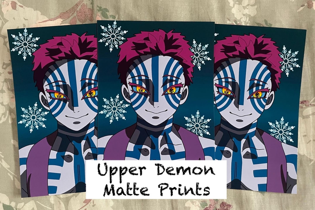 Anime Upper Three Custom Made Matte Art Print - Etsy