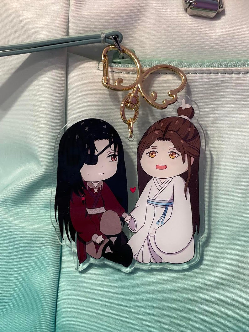 Cute Chibi MXTX Couples Acrylic Keychains - Etsy
