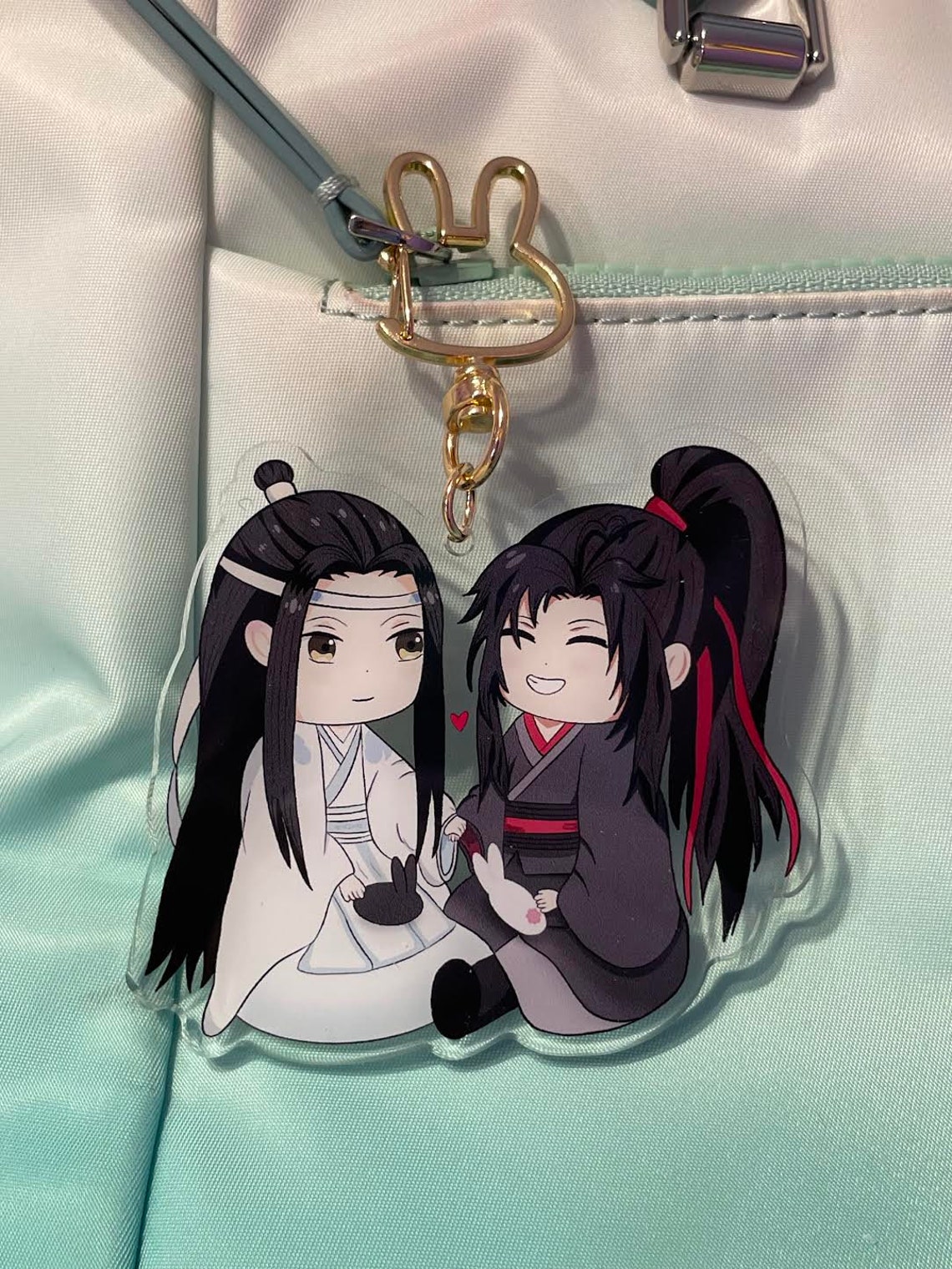 Cute Chibi MXTX Couples Acrylic Keychains - Etsy