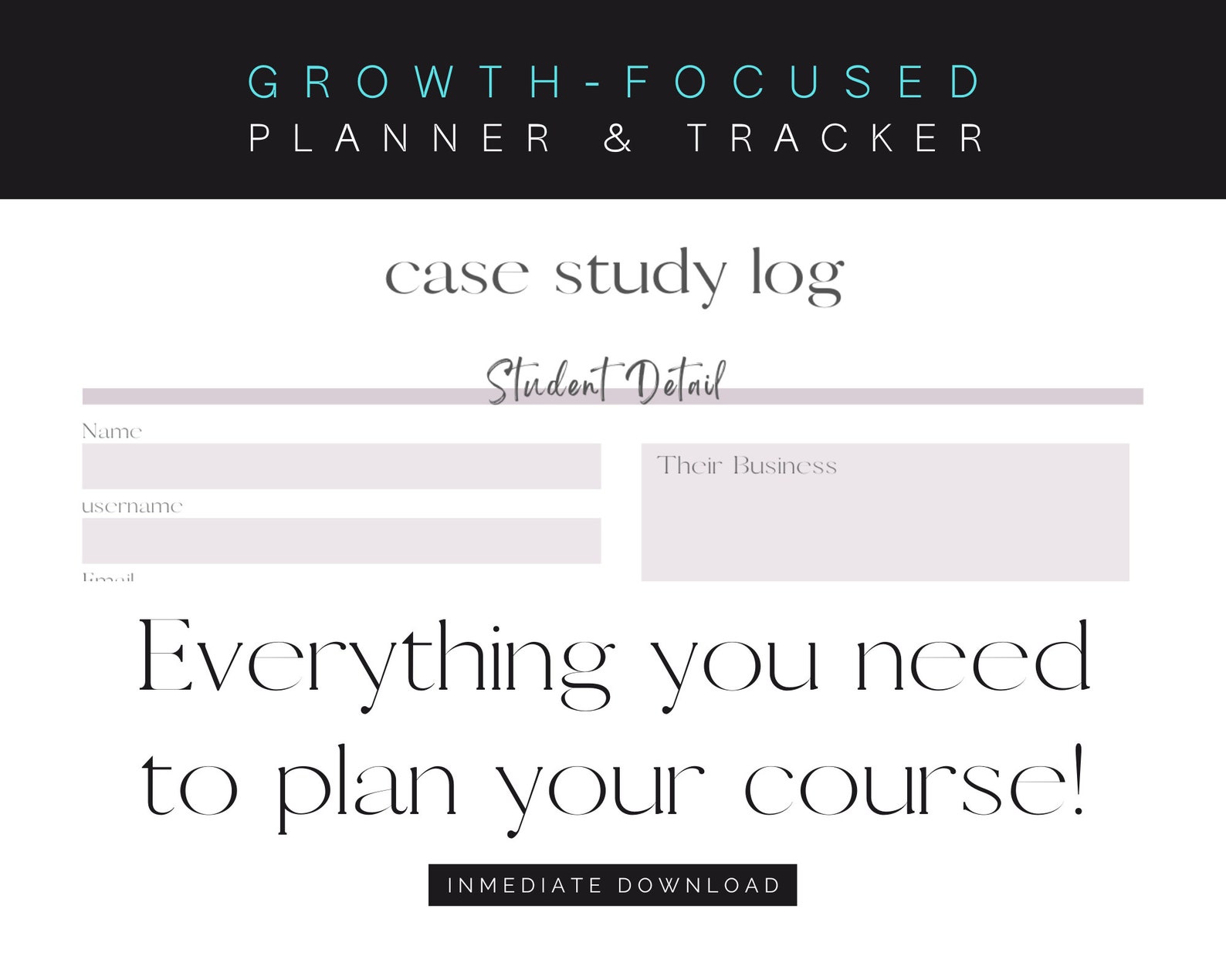 Printable Online Course Planner - Course Creation and Launch Strategy ...