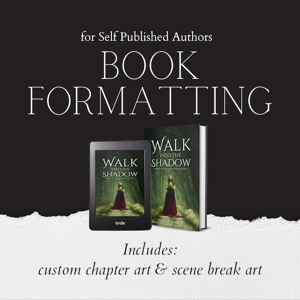 Book Formatting Art - Etsy