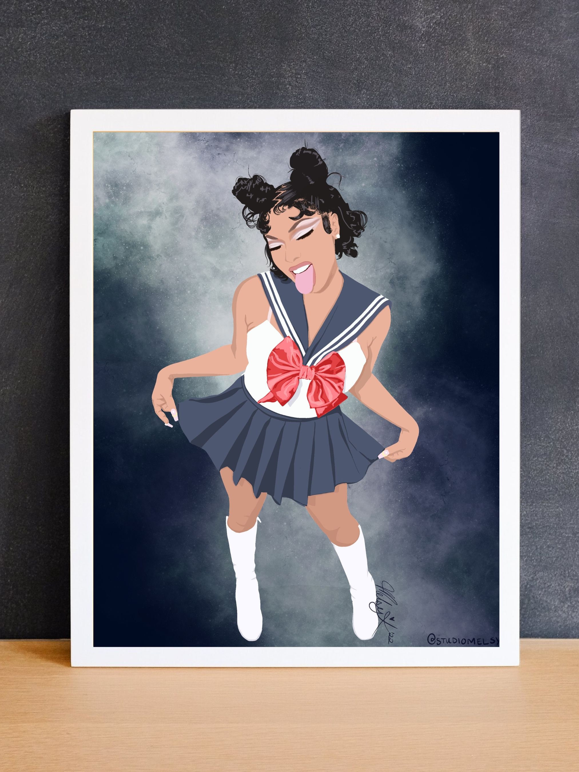 Sailor Megan Megan Thee Stallion as Sailor Moon Aka Usagi Tsukino ...