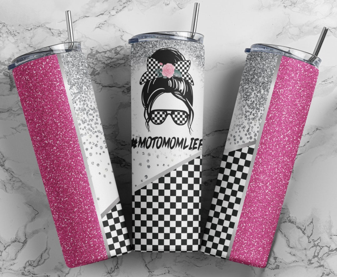 Moto Mom Life Momlife Momlife Print Glitter Mom - Etsy