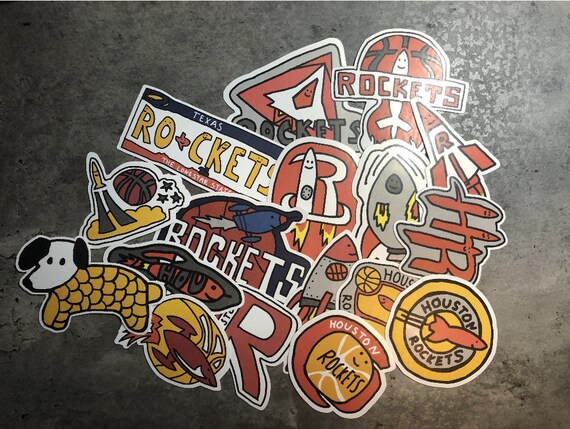 Stickers Houston Rockets '21 Corndoggy Stickers Papercraft Scrapbooking ...