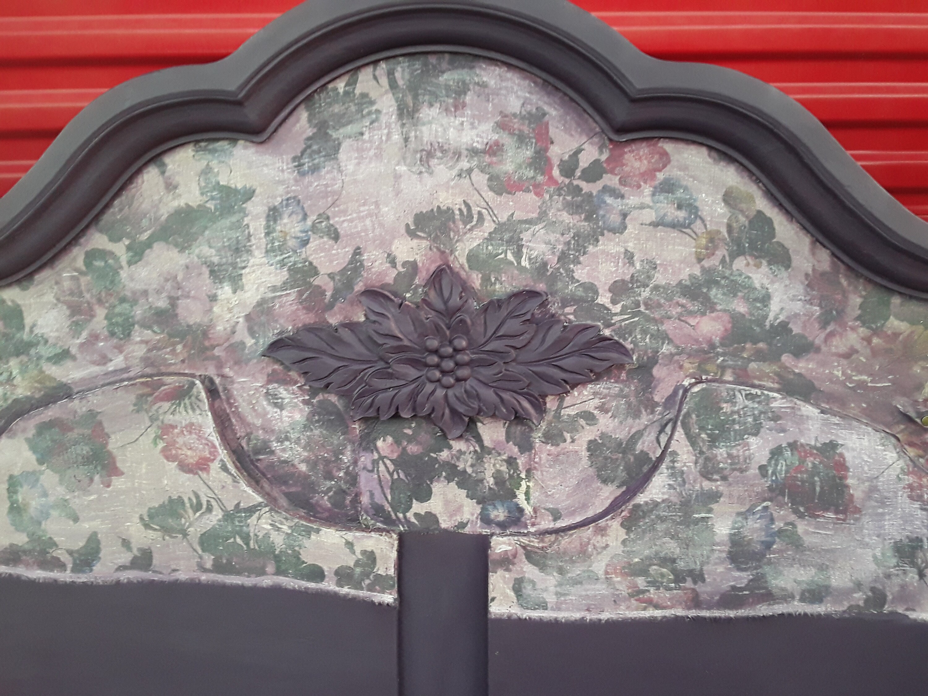 Hand Painted Double Bed (full) Cannon, Americana Bed, Beautiful Full ...