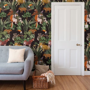 Wild Things Wallpaper - Etsy