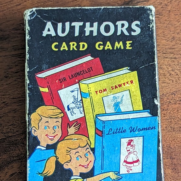 Authors Card Game - Etsy